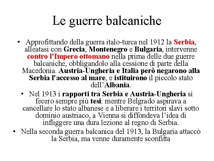 La exJugoslavia La polveriera balcanica La nascita della