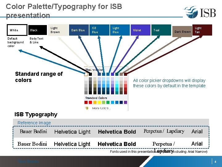 ISB Power Point Template Marketing and Communications Council