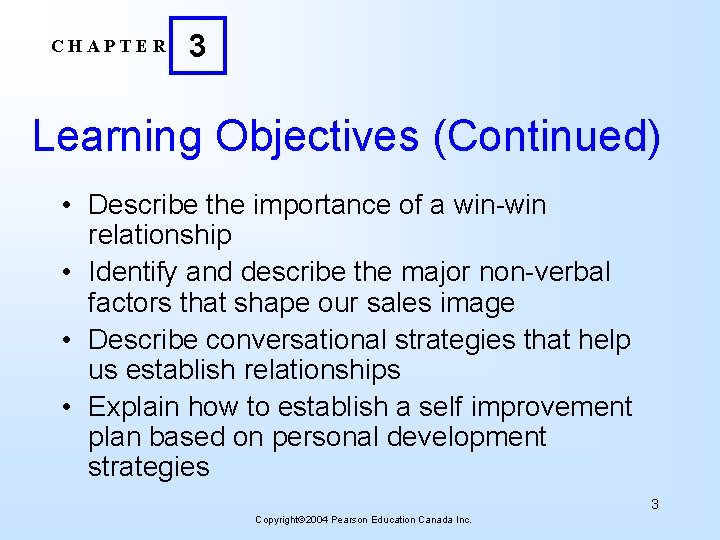 CHAPTER 3 Creating Value WITH A RELATIONSHIP STRATEGY