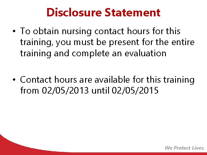 Review of Recommended Schedule Presentation to Presented by