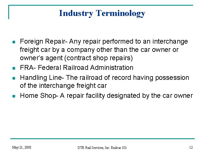 Railcar 101 The Basics of Railcars Car Types