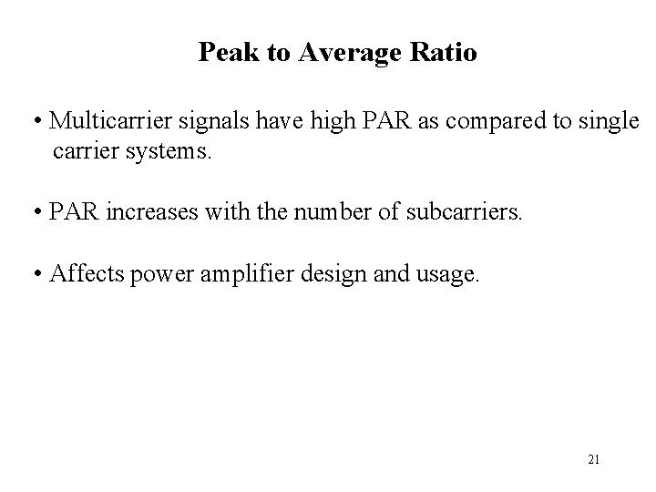 Introduction to OFDM and the IEEE 802 11