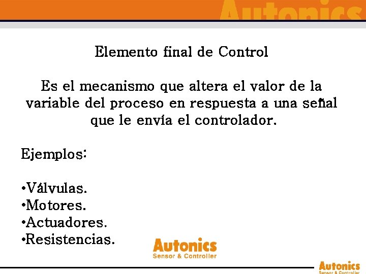 Controladores Automticos Principios bsicos de teora del control