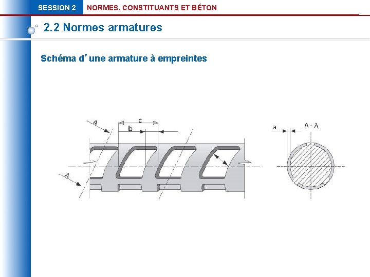 SESSION 2 NORMES CONSTITUANTS ET BTON SESSION 2