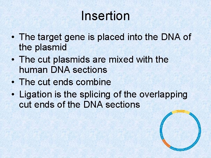 Genetic Engineering The simple addition deletion or manipulation