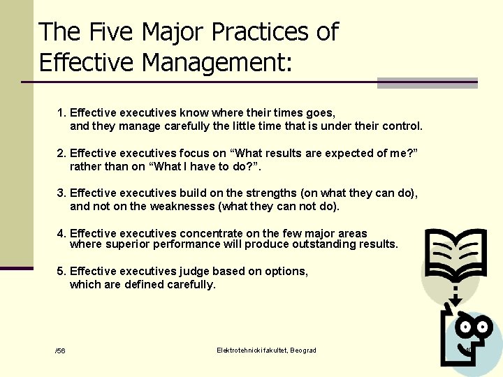 Drucker P F The Effective Executive Harper Business