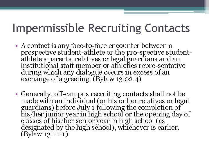 NCAA Division I Enforcement Hot Topics Session Overview