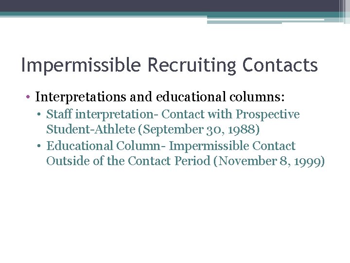 NCAA Division I Enforcement Hot Topics Session Overview