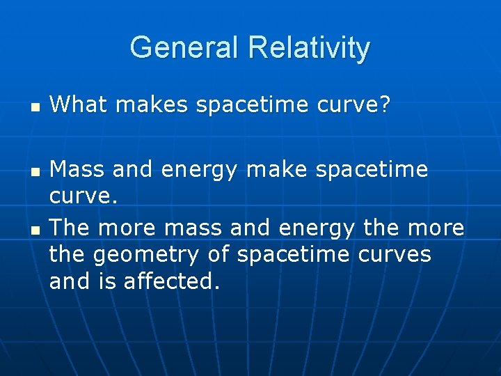 General Relativity David Berman Queen Mary College University