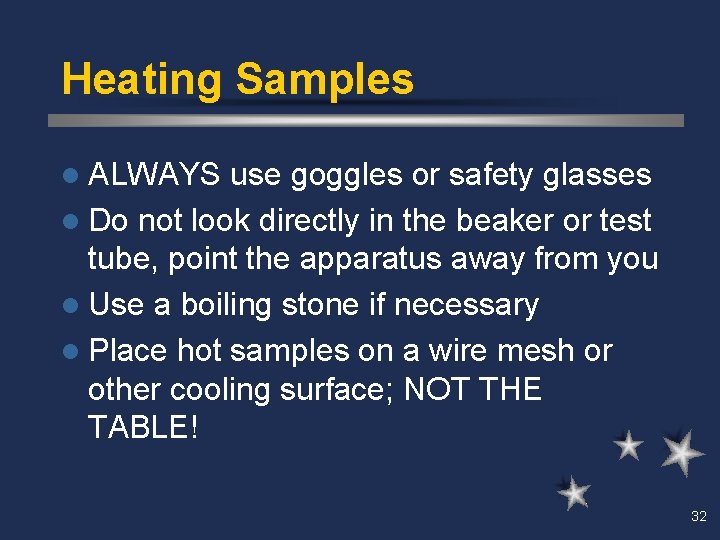 Laboratory Safety 1 Introduction to Laboratory Safety l