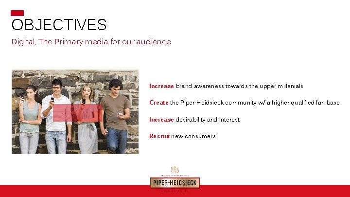 MEDIA BRIEF OBJECTIVES Digital The Primary media for