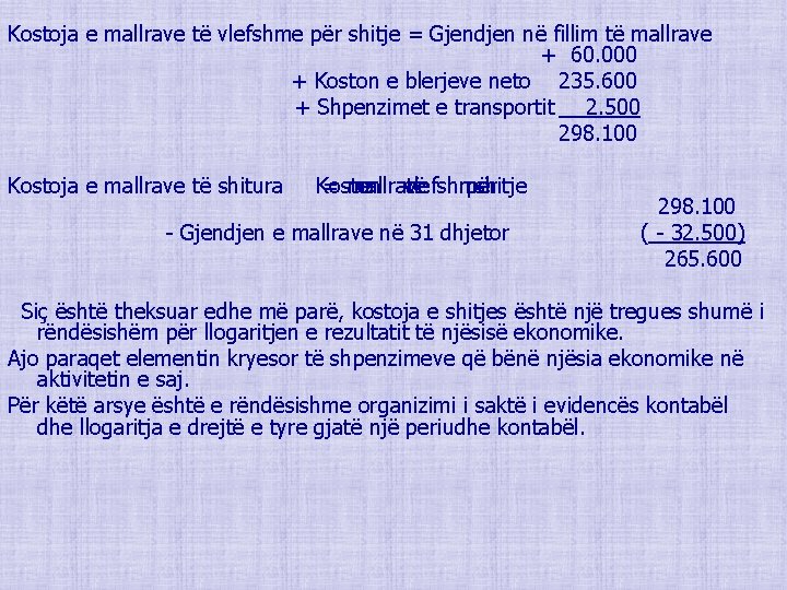 Pasqyra e te ardhurave eshte pasqyra e dyte