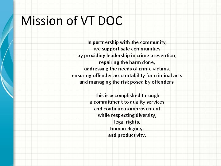 RISK REDUCTION PROGRAM CHANGES 2013 2014 Presenter Name