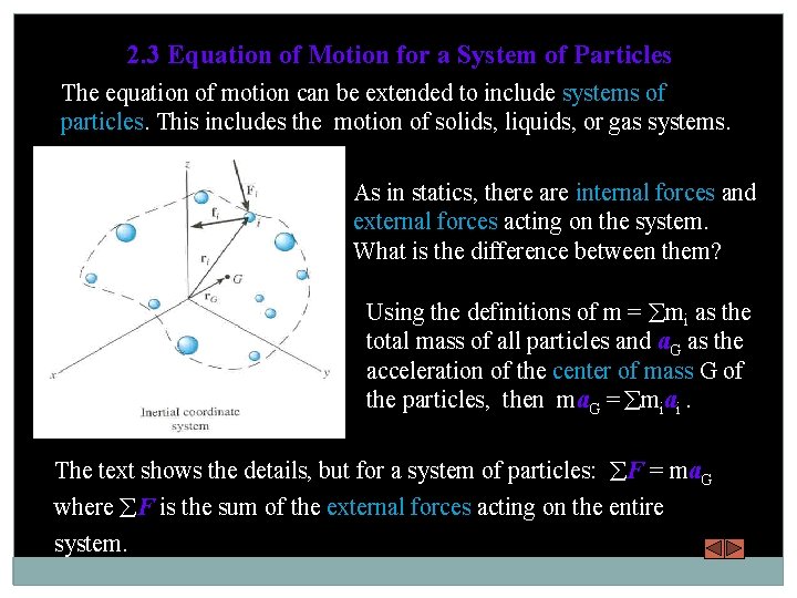 Chapter 2 Kinetics of a Particle Force and