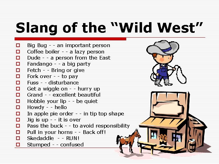 The Wild West Geography of the West o