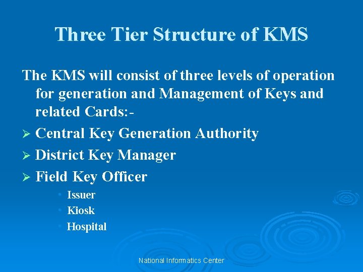 Key Management System for RSBY Smart Card National