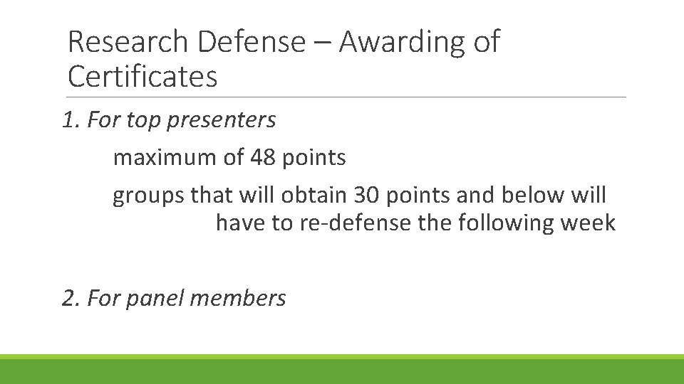 Timeline of Activities for Research Completion DATE ACTIVITY