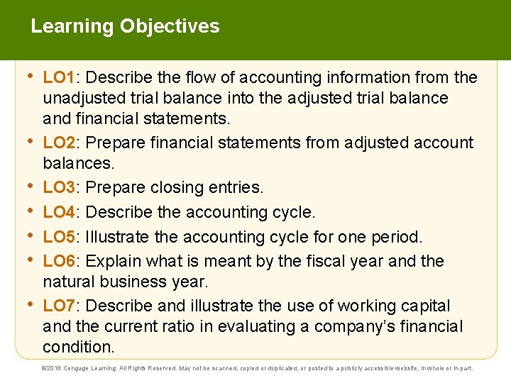 CHAPTER 4 Completing the Accounting Cycle Warren Reeve