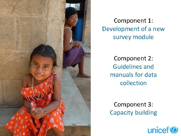 UNICEFs work and planned activities for the production