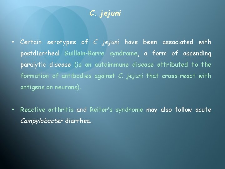 CAMPYLOBACTER and HELICOBACTER Dr Wasan Abdulilah Bakir CAMPYLOBACTER