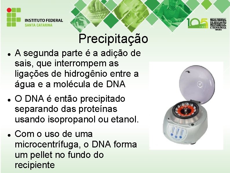 Extrao de DNA Prof Silmar Primieri Conceitos Prvios