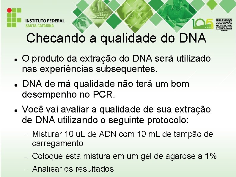 Extrao de DNA Prof Silmar Primieri Conceitos Prvios