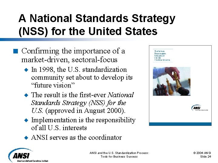 An Introduction to the American National Standards Institute
