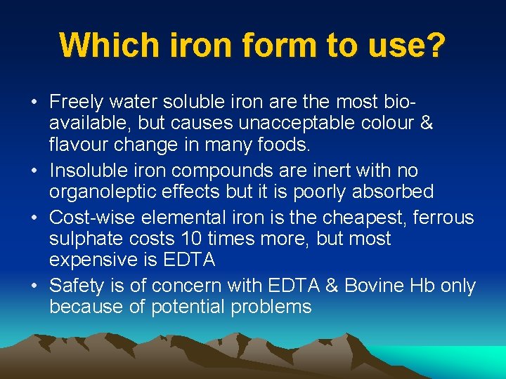 IRON DEFICIENCY IDA Abdelaziz Elamin MD Ph D