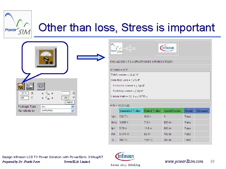 Design Infineon LCD TV Power Solution with Power