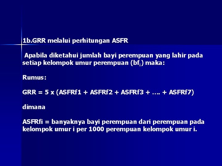 FERTILITAS KELAHIRAN KONSEPDEFINISI FERTILITAS dan FEKUNDITAS ...