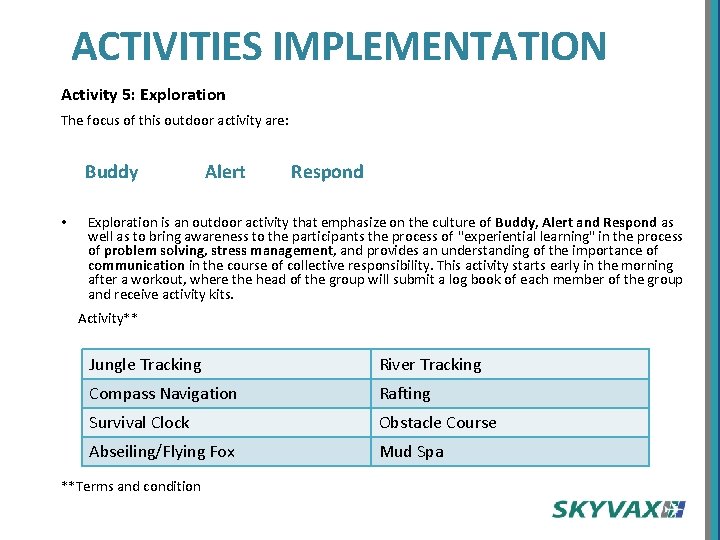 Team Building with Aviation Theme SKYVAX TEAMBUILDING ACTIVITY