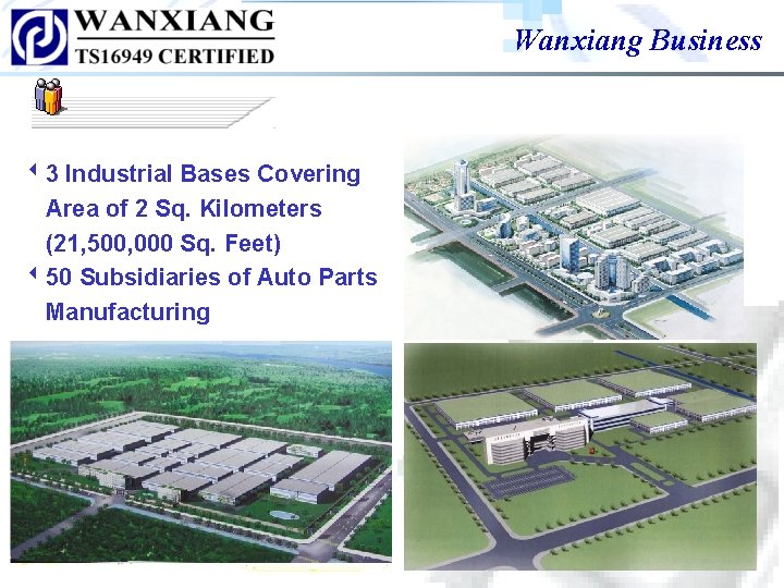 Welcome to Wanxiang Group Welcome to Wanxiang History