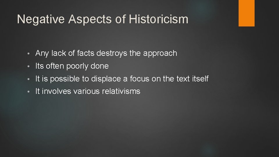 New Historicism BY CHARLIE ANDERSON What is it