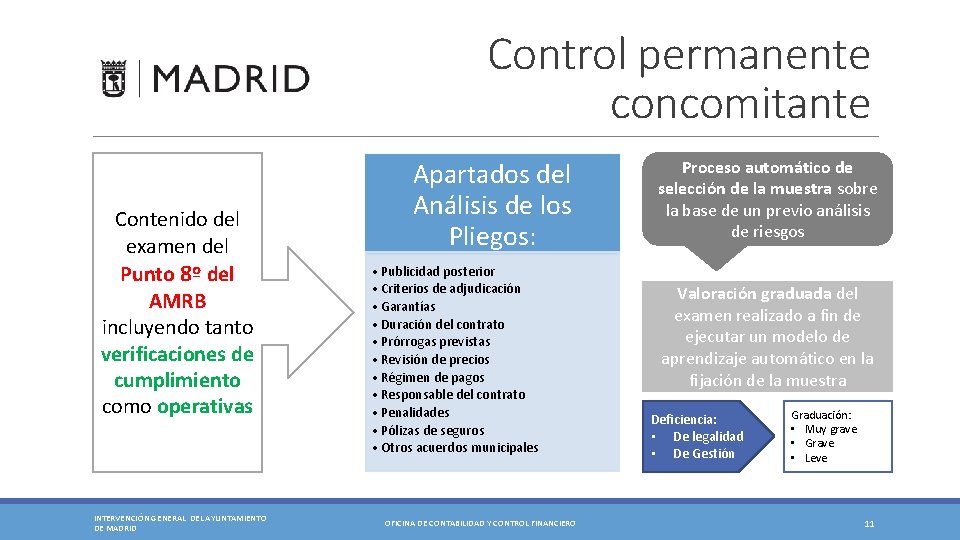 Nuevo Modelo de Control Interno del Ayuntamiento de