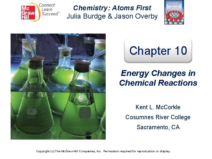 Chemistry Atoms First Julia Burdge Jason Overby Chapter