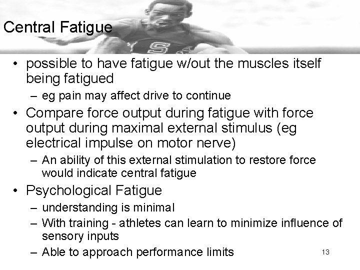 Fatigue Brooks Ch 33 1 Outline Definitions Central