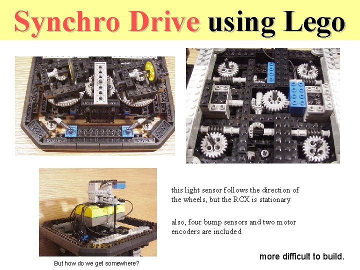 Wheeled Robots 1 5 cm to a side