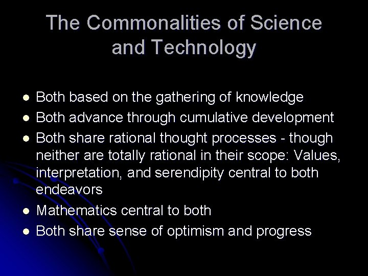 Scientific Knowledge and Technological Advance Volti Chapter 4