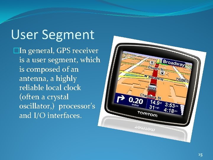 Introduction To Localization Techniques GPS By Linda Mohaisen