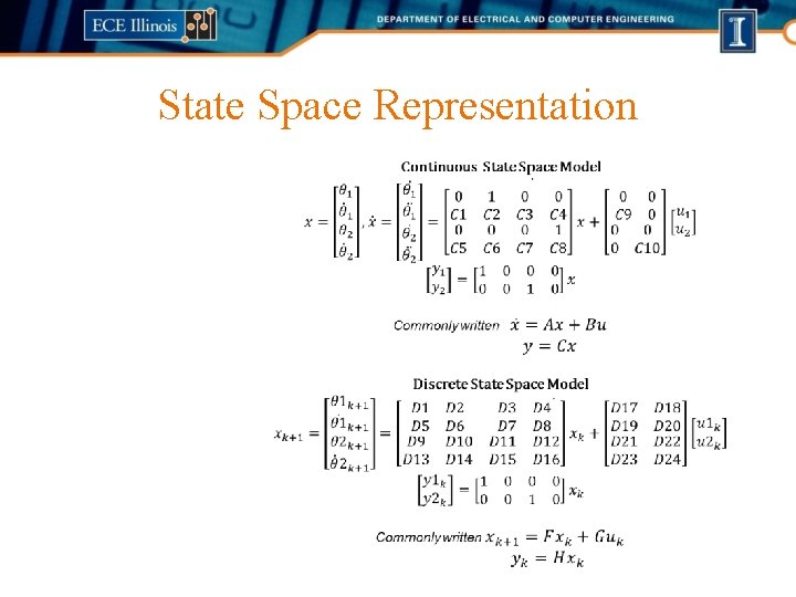 Robust Localization Kalman Filter State Space Representation Discrete