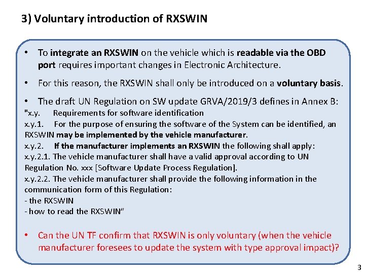 1 Application of Cybersecurity Regulation for new registrations
