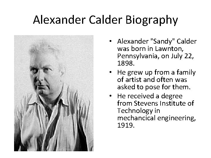 Alexander Calder 1898 1976 mobile and stable sculpture