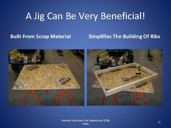 Kearney Volunteer Fire Department Modular SCBA Maze Always