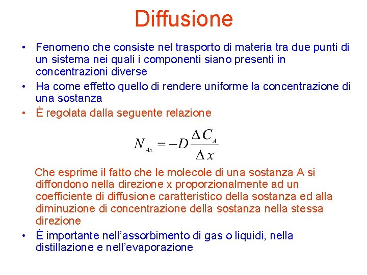 Tensione superficiale Propriet caratteristica dei liquidi che si