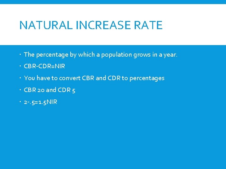 CH 2 KEY ISSUE 2 Where has the