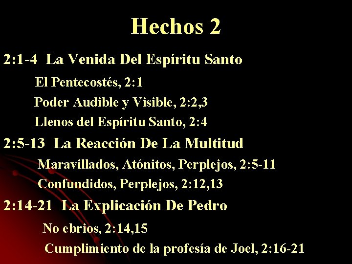 Estudios En Hechos de los Apstoles El Segundo