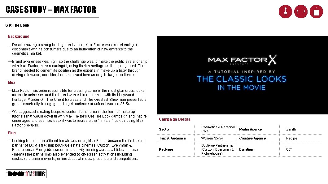 CASE STUDY MAX FACTOR Get The Look Background