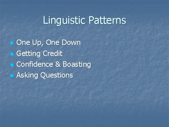 The Power of Talk Who Gets Heard and