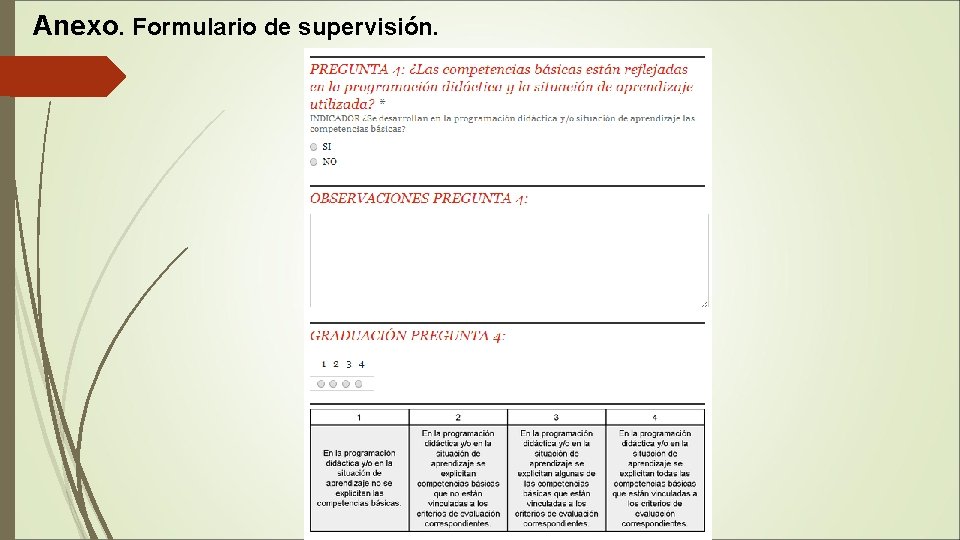 PROTOCOLO DE SUPERVISIN 1 Objetivos de la Supervisin