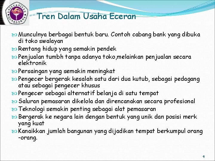 Penjualan Eceran dan Perdagangan Besar Sumber Philip Kotler
